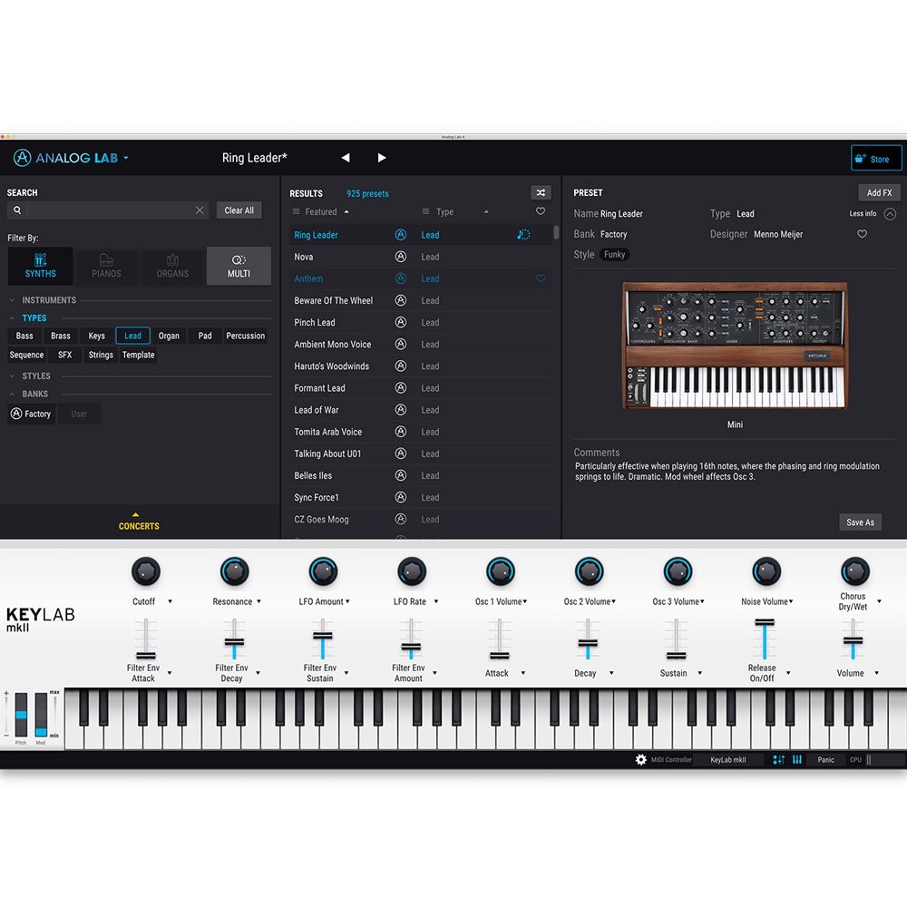 Arturia MiniLab MK2 White 25 Key USB Controller Keyboard - The Disc DJ ...